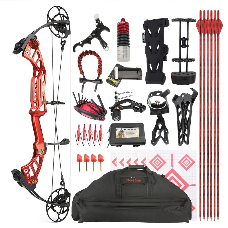 AMEYXGS Archery Compound Bow Set, 40-75 LBS, Adults And Beginners ...