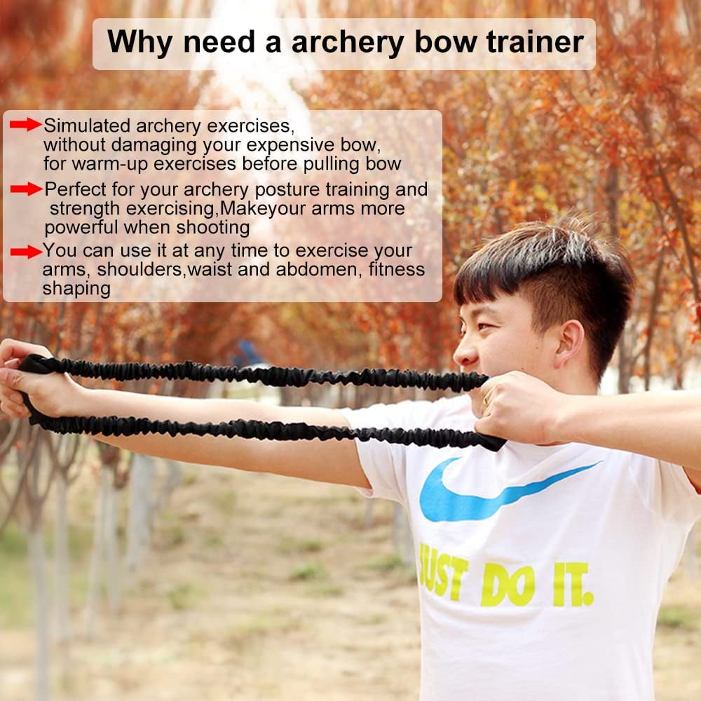 AMEYXGS Archery Compound Bow Trainer Draw Aid Strength for Adult ...