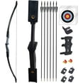AMEYXGS Archery Set- Durable Takedown Recurve Bow and Arrow for Adults ...