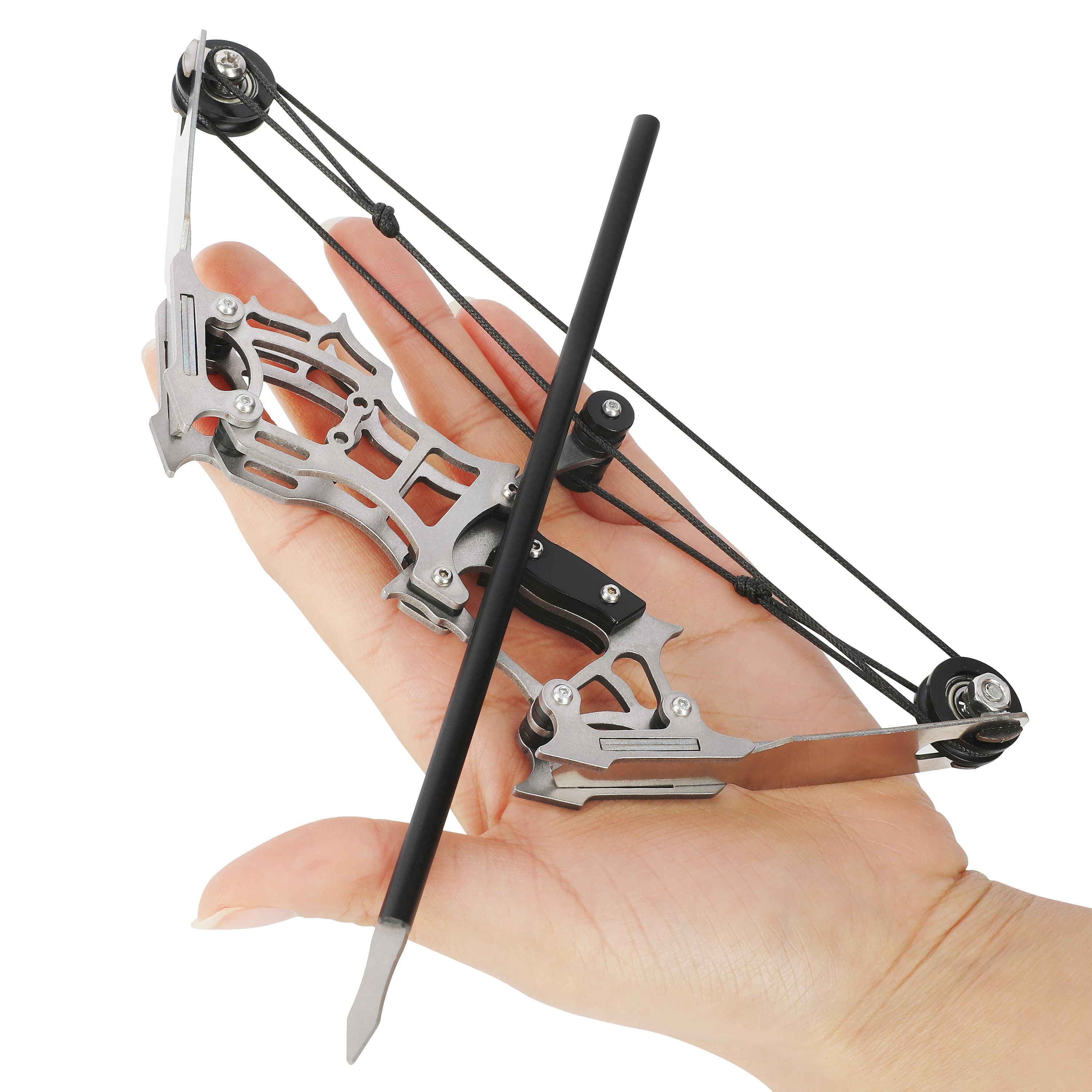 AMEYXGS Compound Bow Arrow Set for Outdoor Shooting Practice Games Mini Crossbow Toy-L - Walmart.com