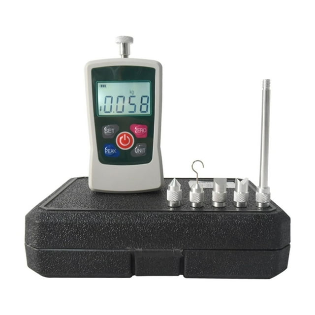 AMF 5-500N Portable Force Meter Digital Force Gauge Push Pull Force ...
