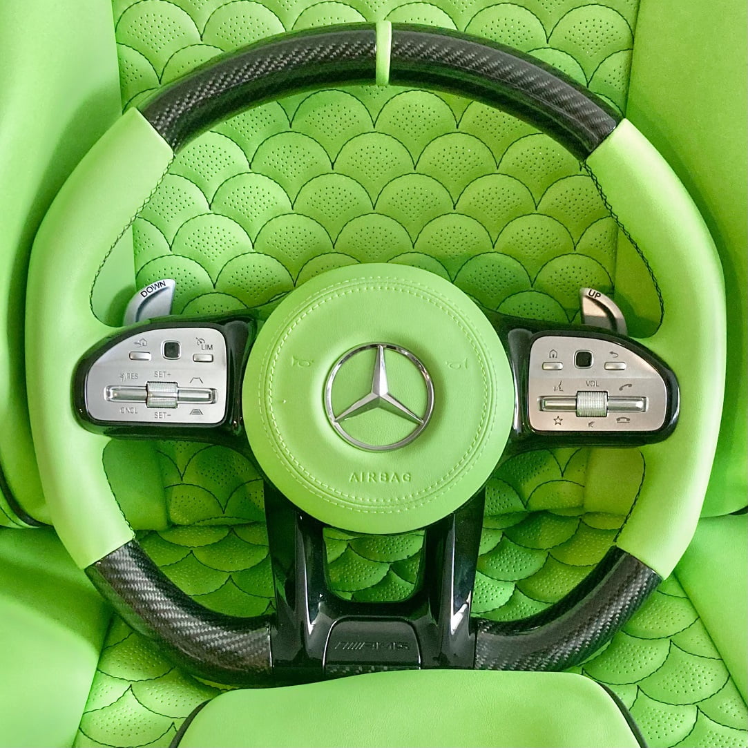 AMG Carbon Fiber Steering Wheel - Walmart.com