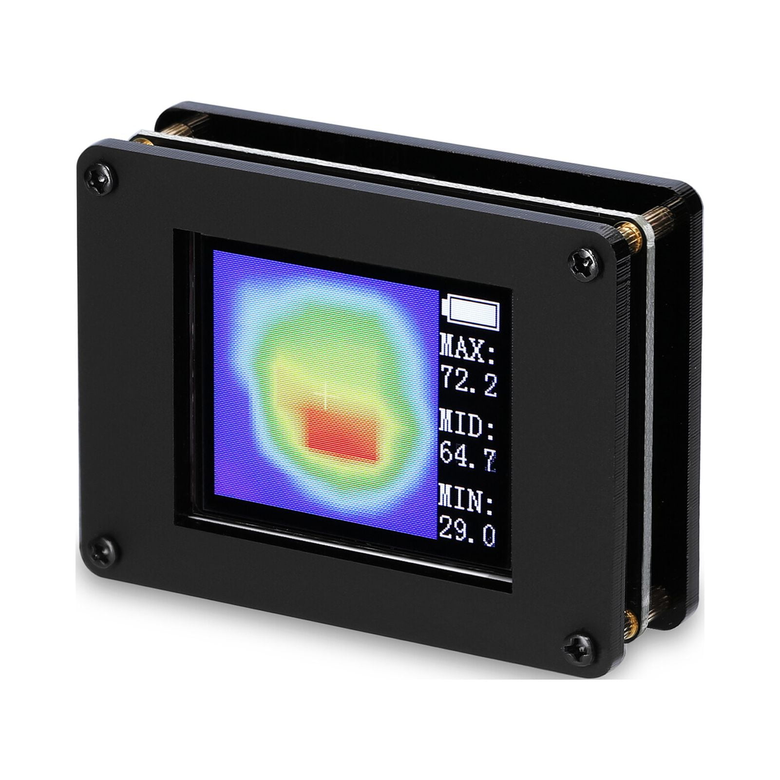 AMG8833_CP 1.8 Inch TFT Display Simple Portable Infrared Thermal Imager ...