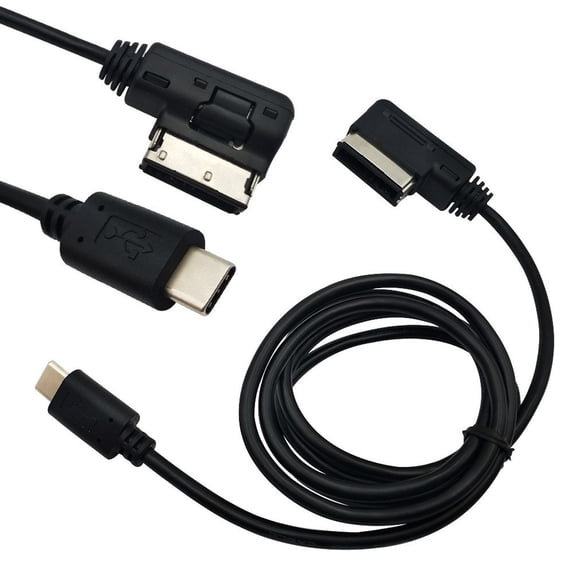 AMI MDI to USB-C Car Charging Cable, Compatible with Audi A3/A4/A5/A6 ...