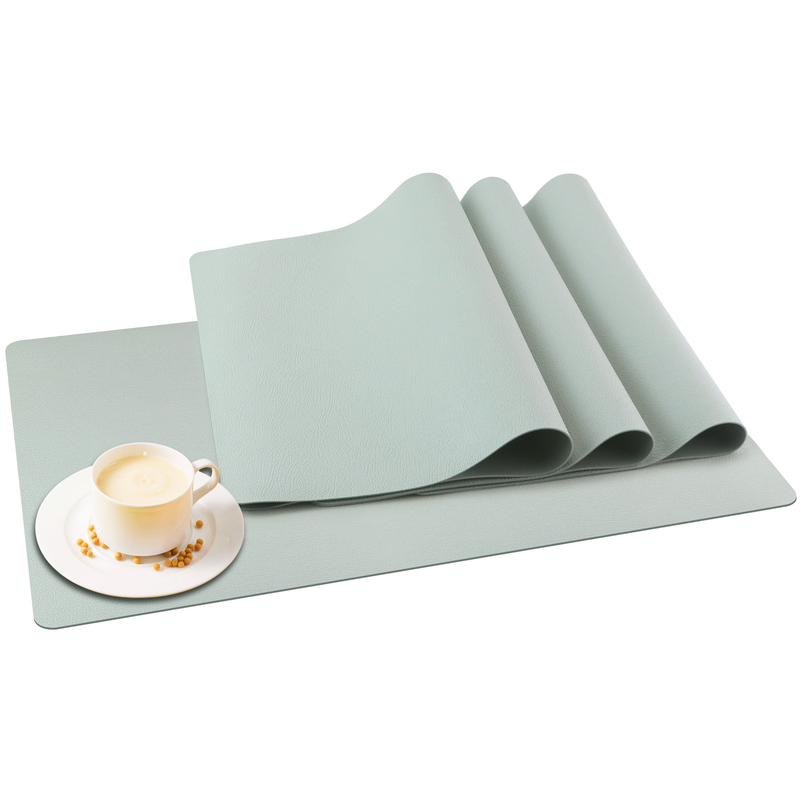 AMI PARTS Rectangular Individual Kitchen Table Placemats, Set of 4 ...