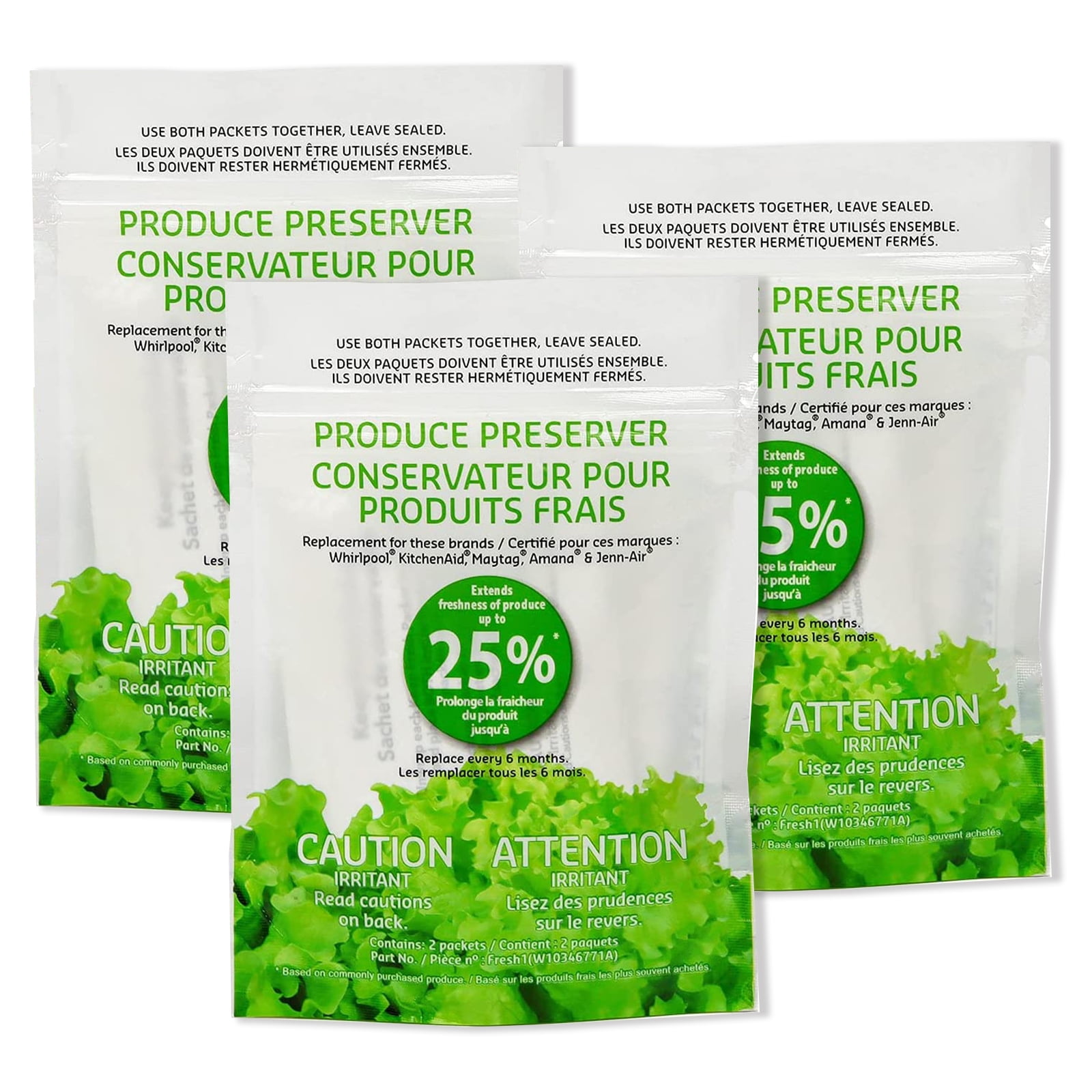 AMI PARTS W10346771A Fresh Flow Produce Preserver Replacement for ...