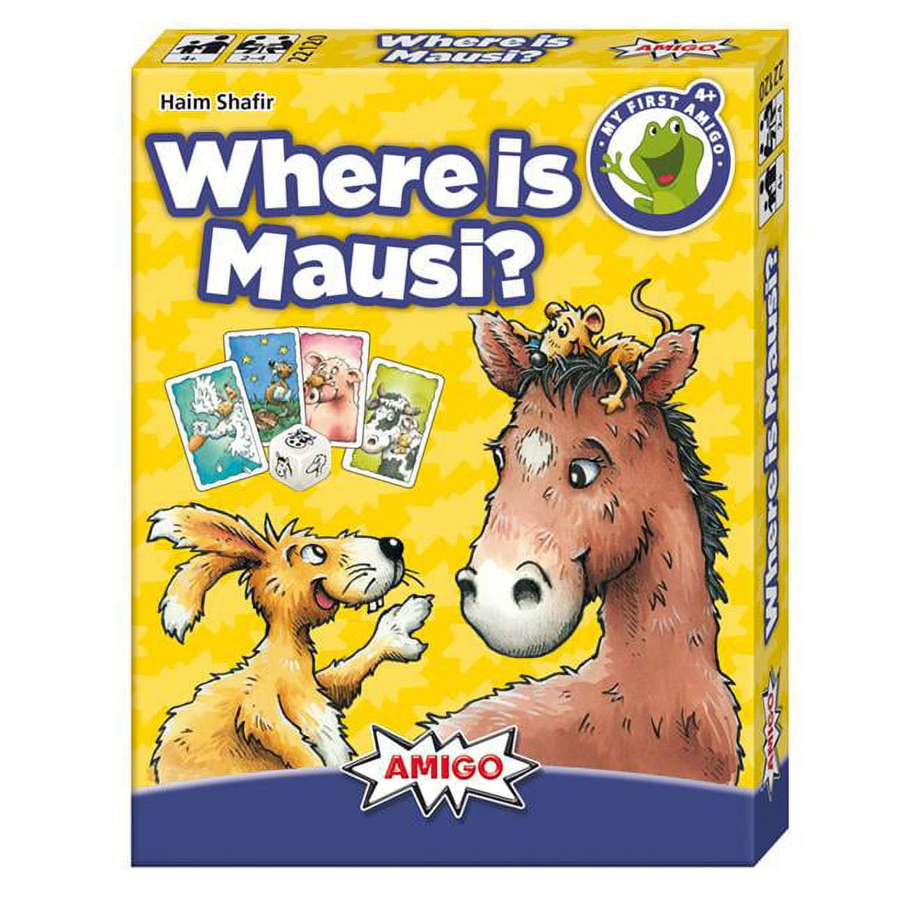 AMIGO Games My First AMIGO Card Game: Where is Mausi?, Pack of 2 ...