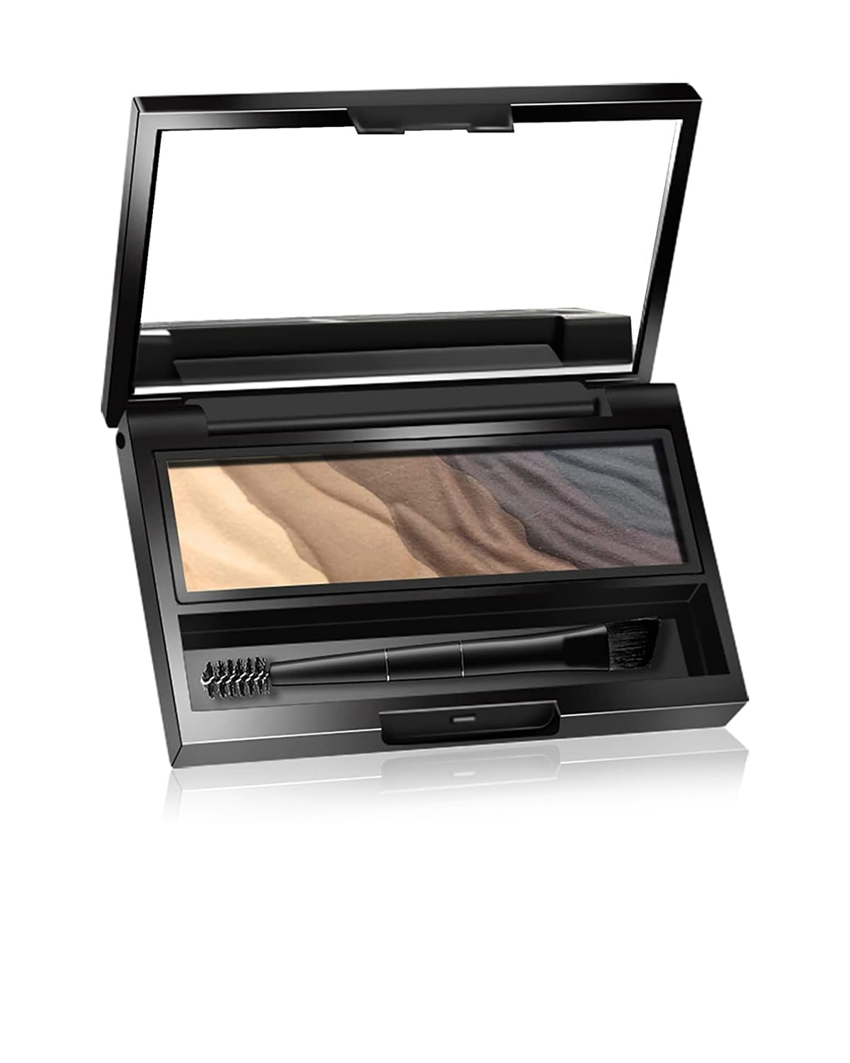 AMIIR 5 Colors Brow Powder Compact Eye Brow Tinted Dye Sculpt Light to ...