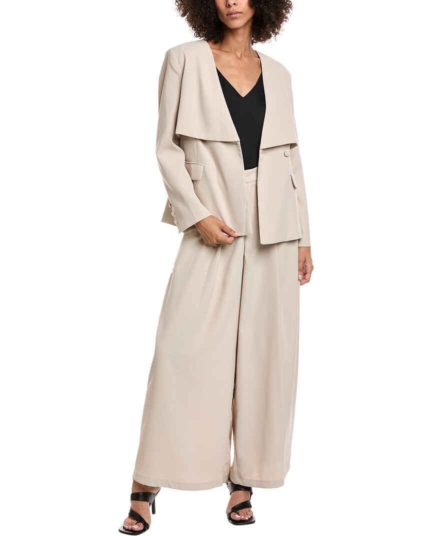 AMINA GLAM womens 2pc Jacket & Pant Set, 6 - Walmart.com