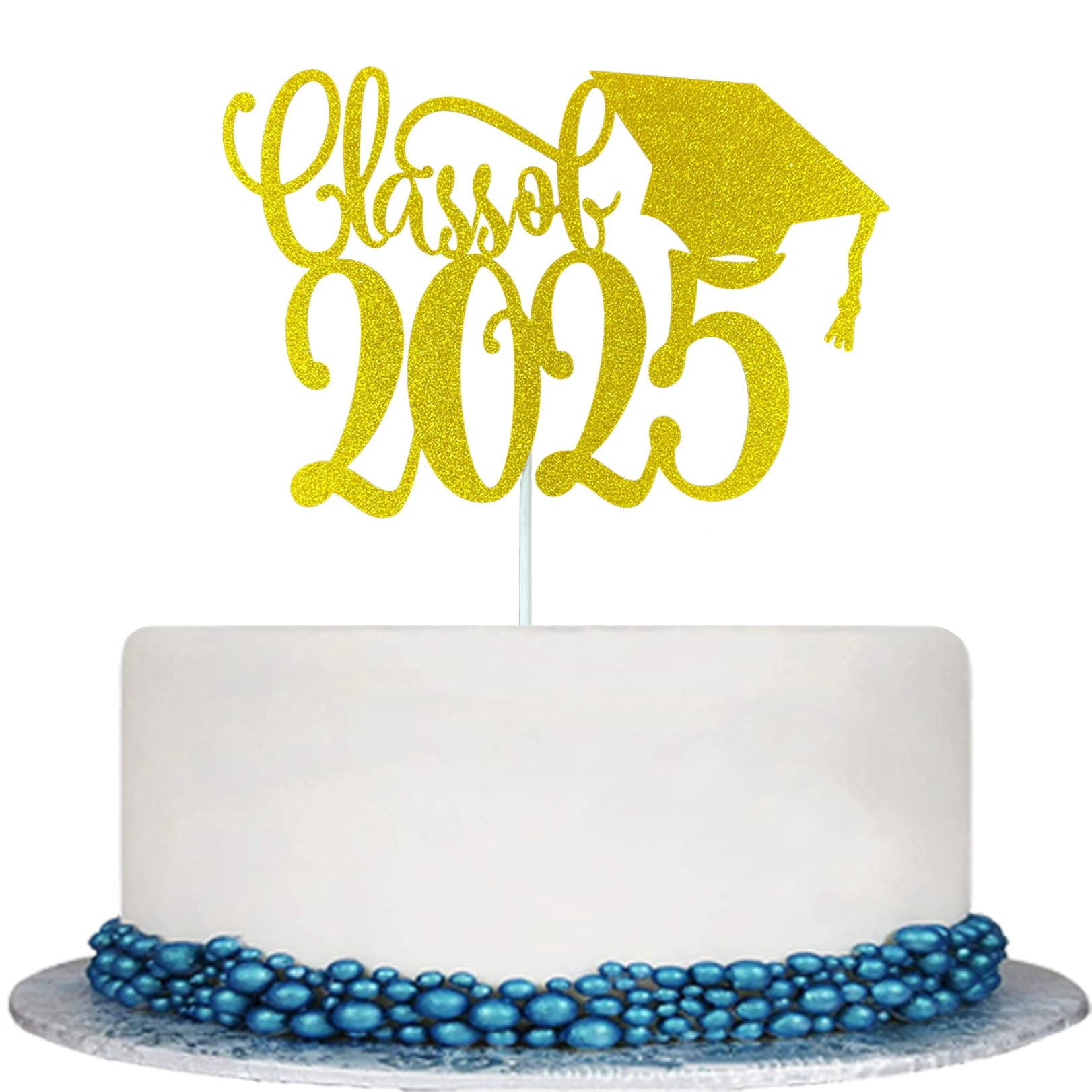 AMINJIE Class of 2025 Cake Topper, TVS1 Congrats Grad 2025/Congrats ...
