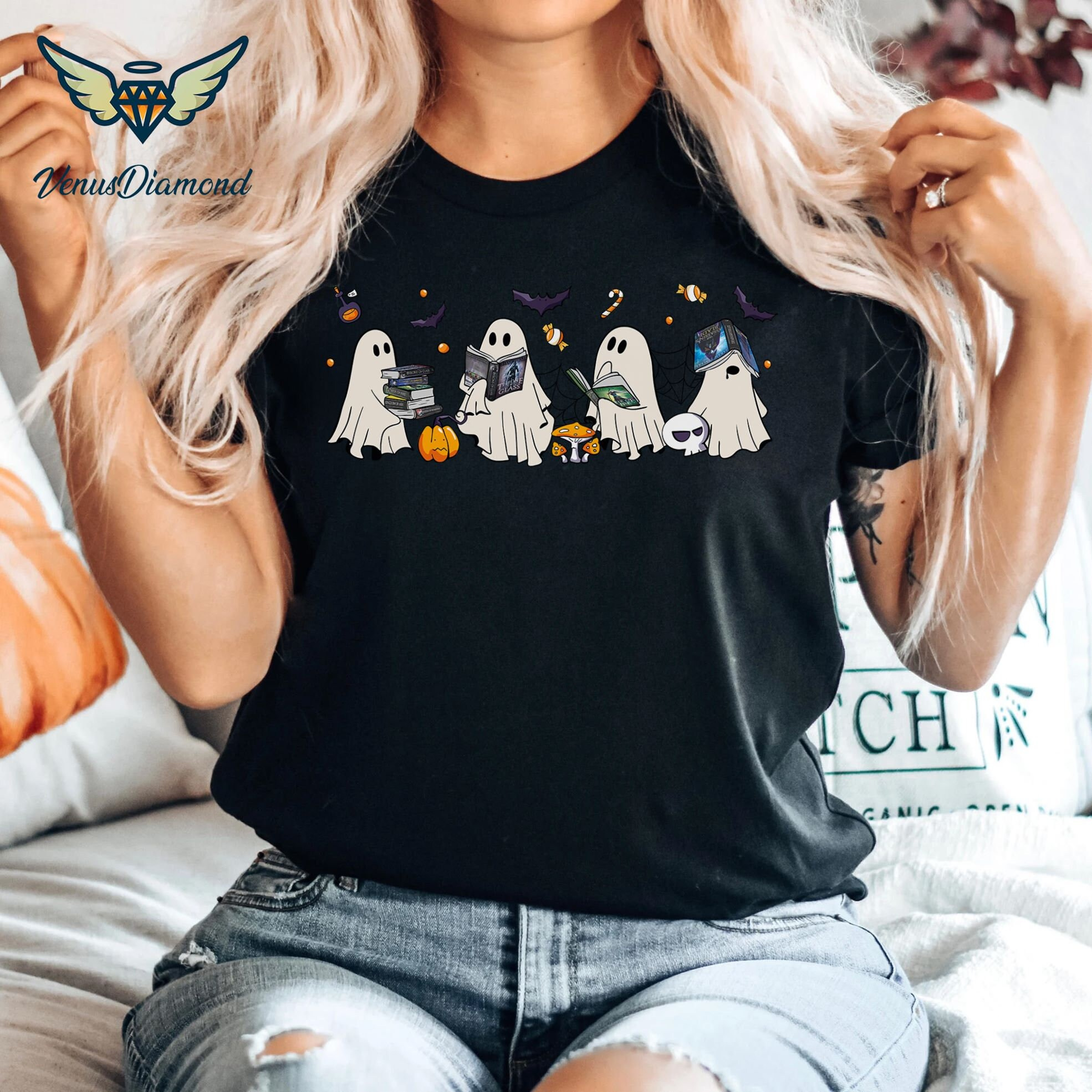 AMINO Tee Book Ghost Throne Of Glass Shirt, Acotar Tshirt, Bookish ...