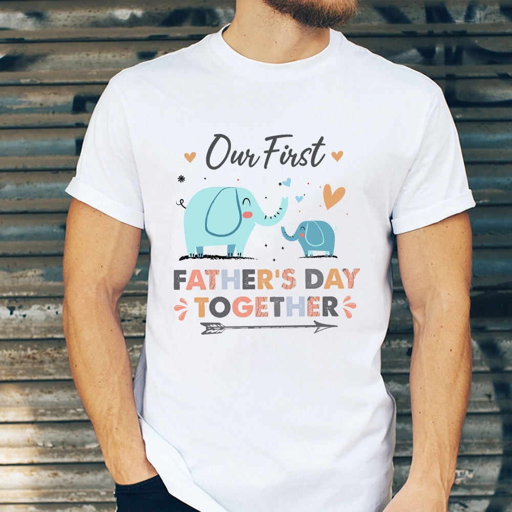 AMINO Tee Father's Day 2025 - Matching First Father's Day Shirt, Happy ...