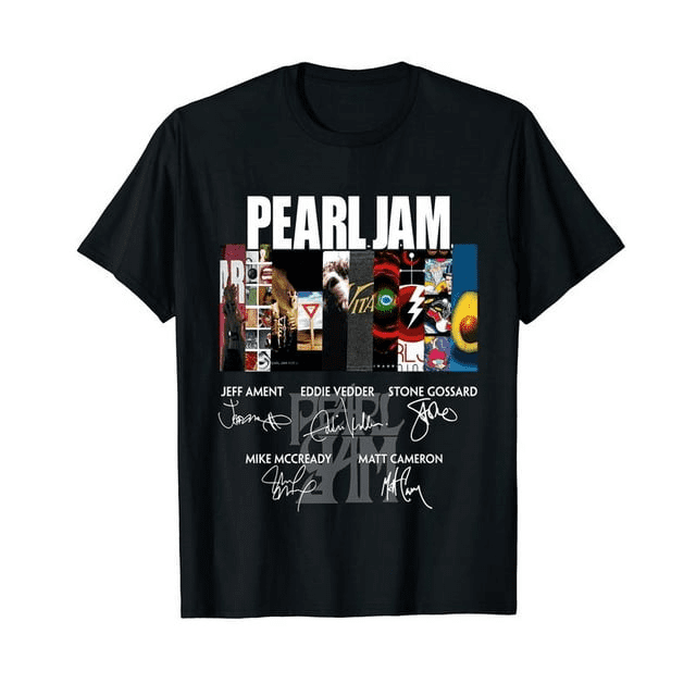 AMINO Tee Pearl Jam Grunge Legend Tribute Graphic for Collectors ...