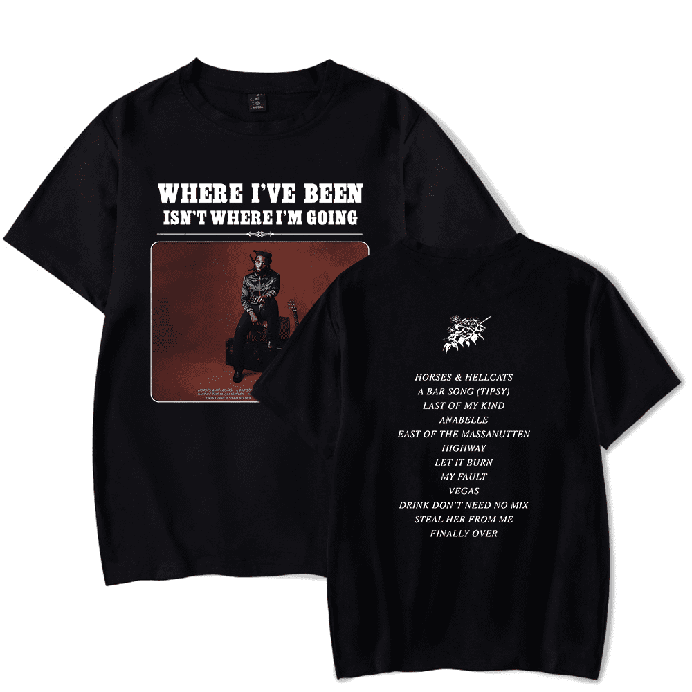 AMINO Tee Shab00zey Merch Album Cover T-Shirt for Fans, Men & Women ...