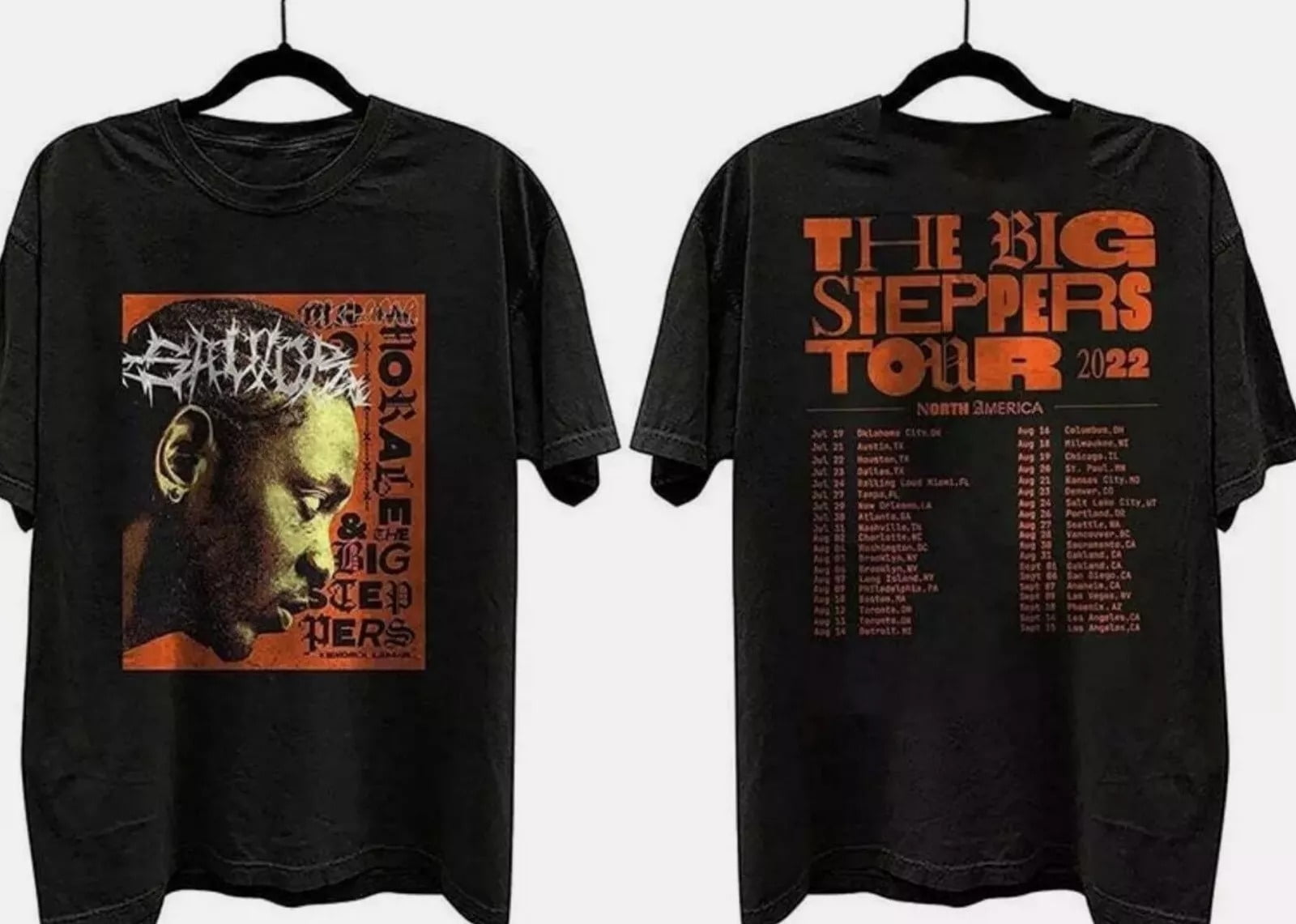 AMINO Tee The Big Steppers Tour Shirt, Kendrick Lamar Shirt, The Big ...
