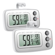 Rubbermaid Commercial, RCPPELR80DC, Refrigerator/Freezer Thermometer, 1 ...