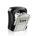 AMIR 4-Digit Combination Key Lock Box, Wall Mounted, Waterproof, Indoor ...
