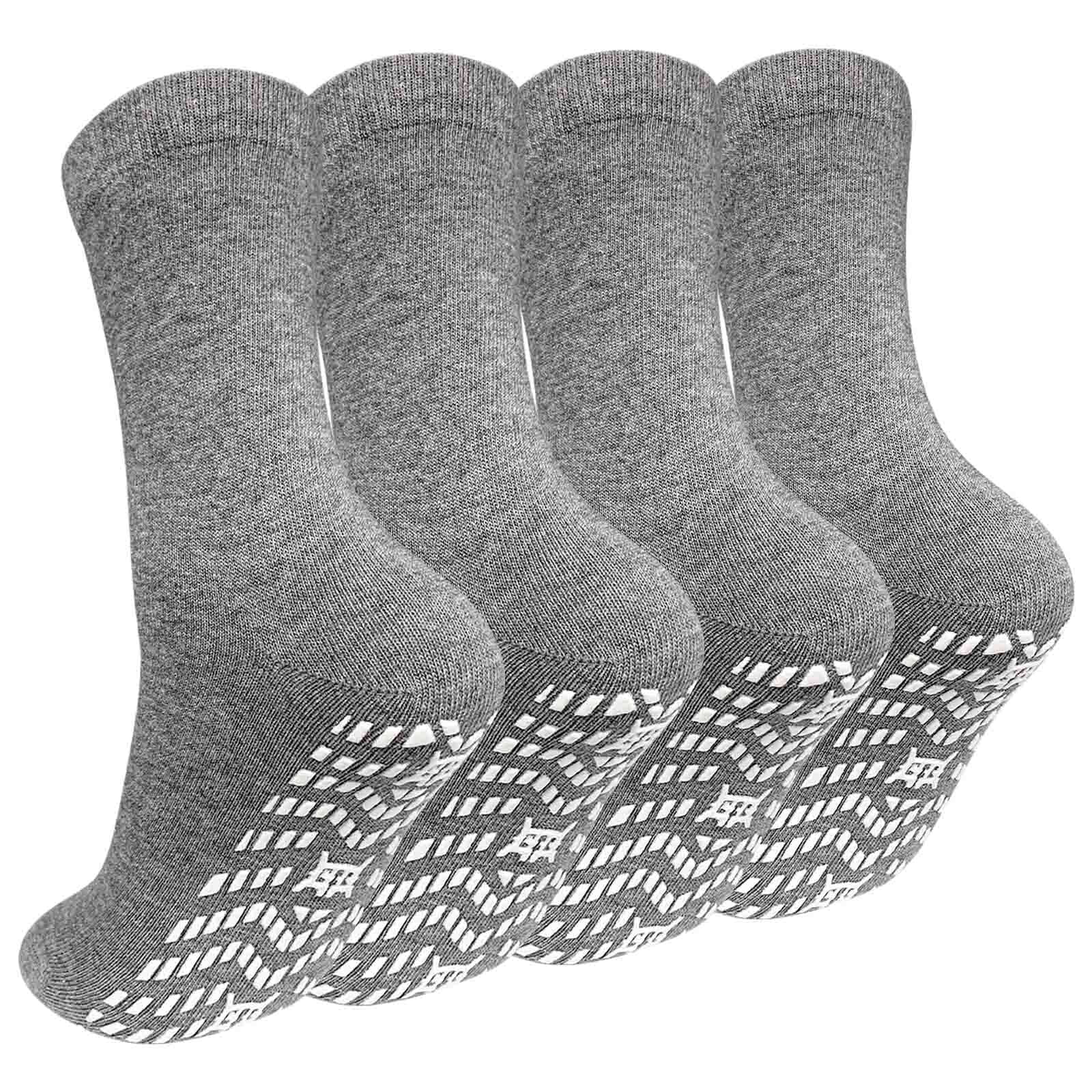 AMITOFO 4 Pairs Grip Socks for Yoga, Pilates, Hospital Use - Walmart.com
