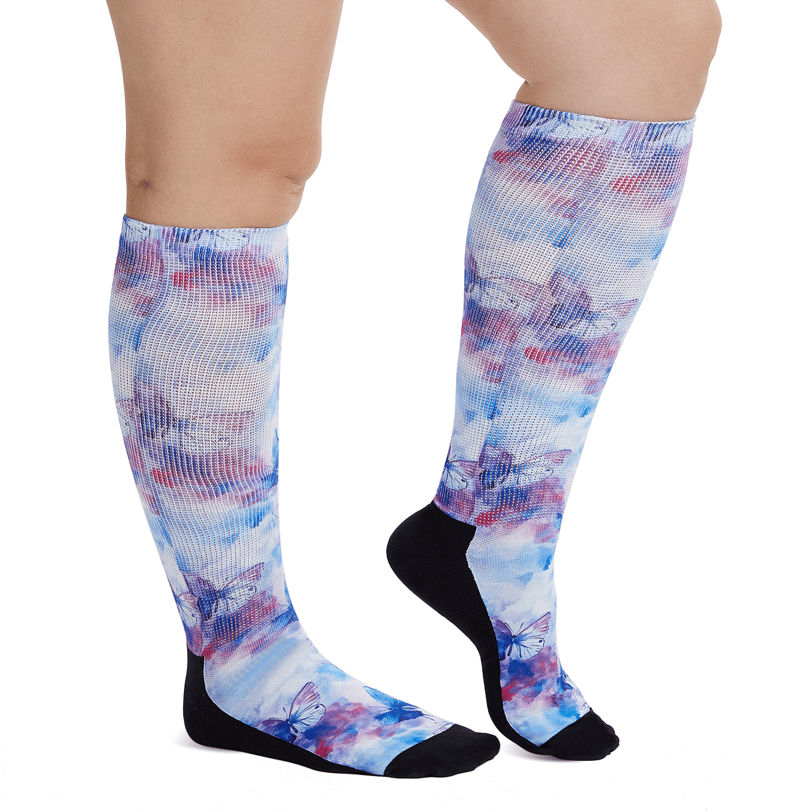 AMITOFO Diabetic Socks for Women, Non Binding Top, Seamless Toe, Loose ...