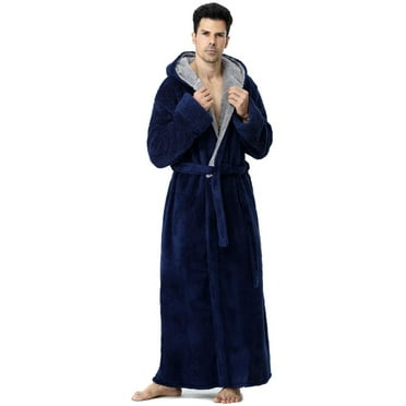 Hanes Men's Cozy Fleece Robe - Walmart.com