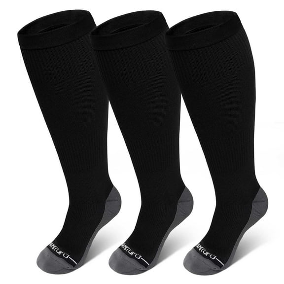 absanyy Mens Knee High Socks White for Running & Calf Support, Gradient ...