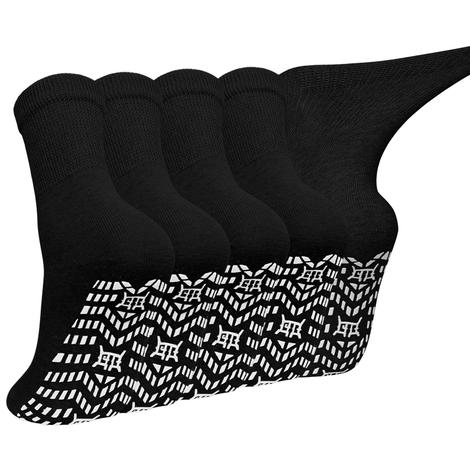 AMITOFO Women's Comfortable Grip Socks, Rubber Gripper Bottom, Yoga ...