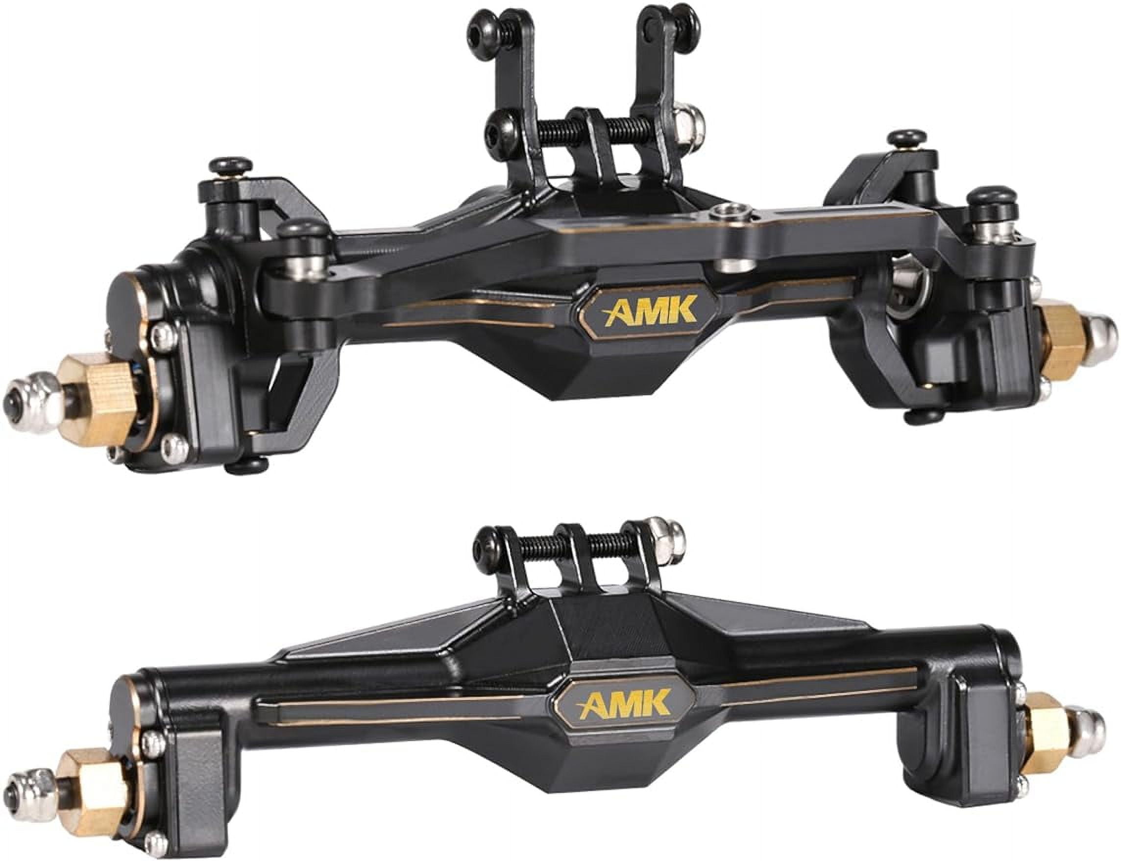 AMK 174g TRX4M Brass Portal Axles Front Rear Complete Set with 7mm Hex ...