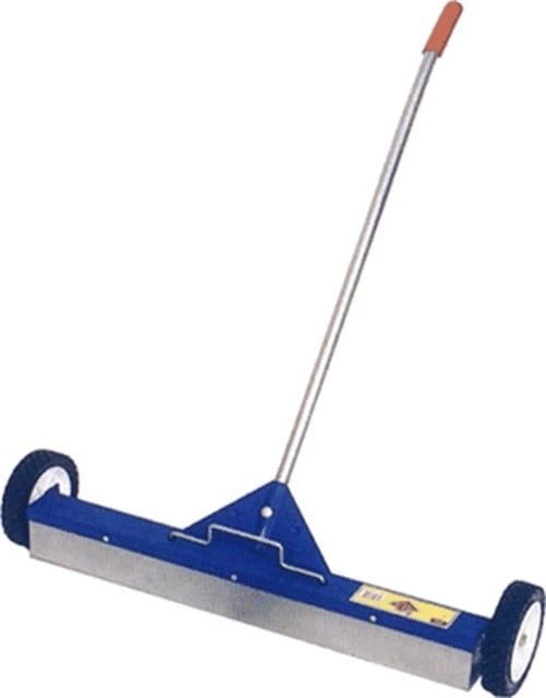 AMK Manufacturing Rolling Magnetic Sweeper, 30in. Magnet Length, Model ...