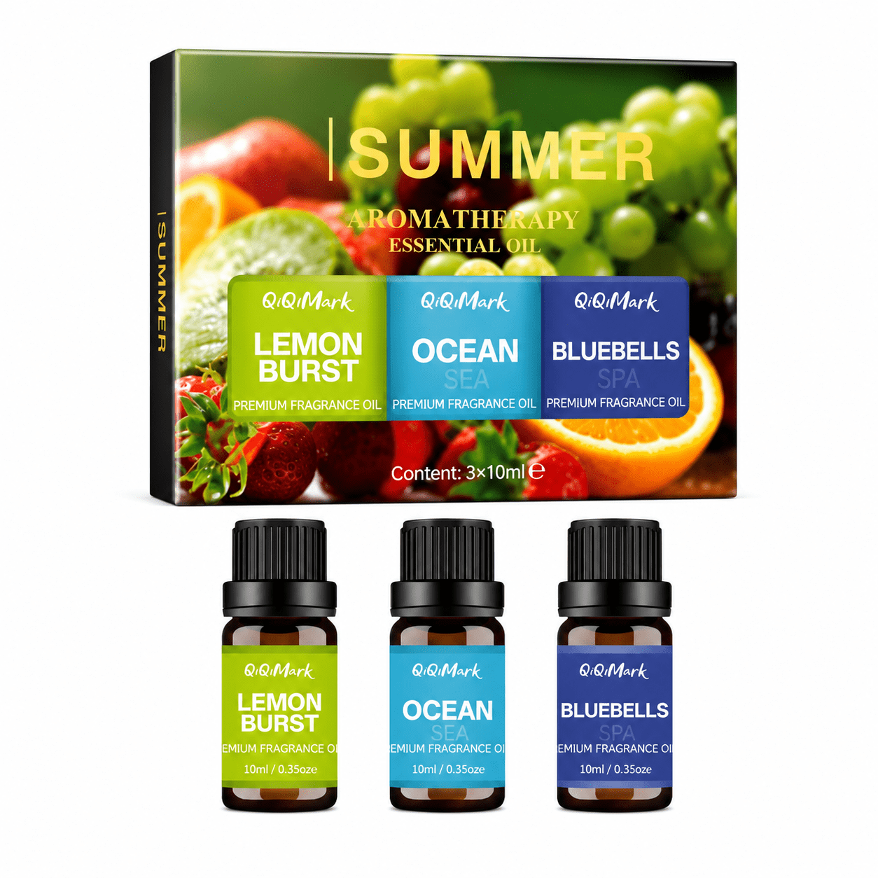 AMK Summer Collection Fragrance Oil Set, 3 Pack Premium Fragrance Oils ...