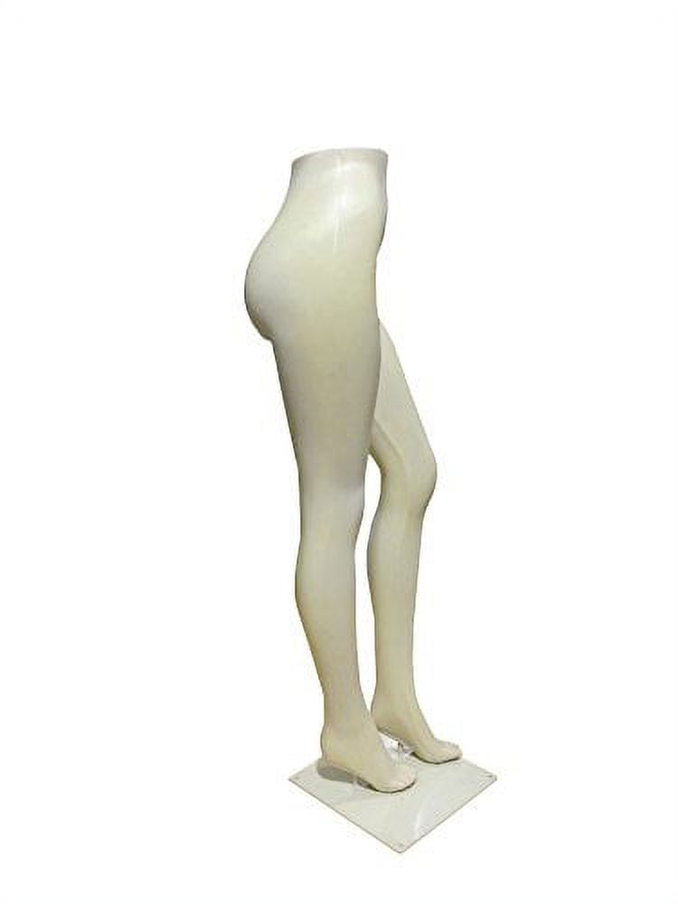 AMKO 9205B Brazilian Half Body Mannequin – Stem Inserted Foot, Flesh ...