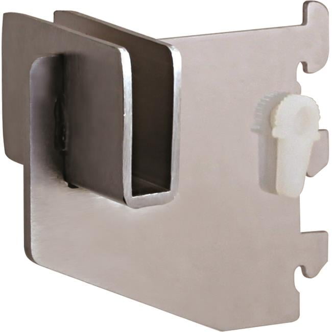 AMKO CR3-CH 3 in. Rectangular Hangrail Bracket, Chrome - Walmart.com