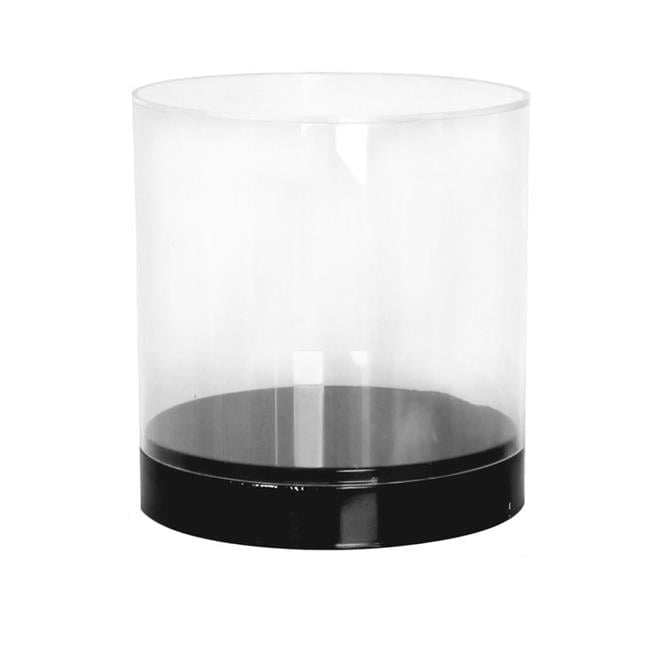 AMKO CRS-IP-R 10 in. One Sided Open Ended Round Acrylic Display ...
