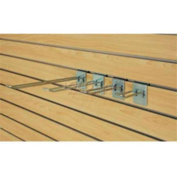 AMKO Displays B1224098 8 in. Special Slatwall Hooks - Zinc - Silver ...