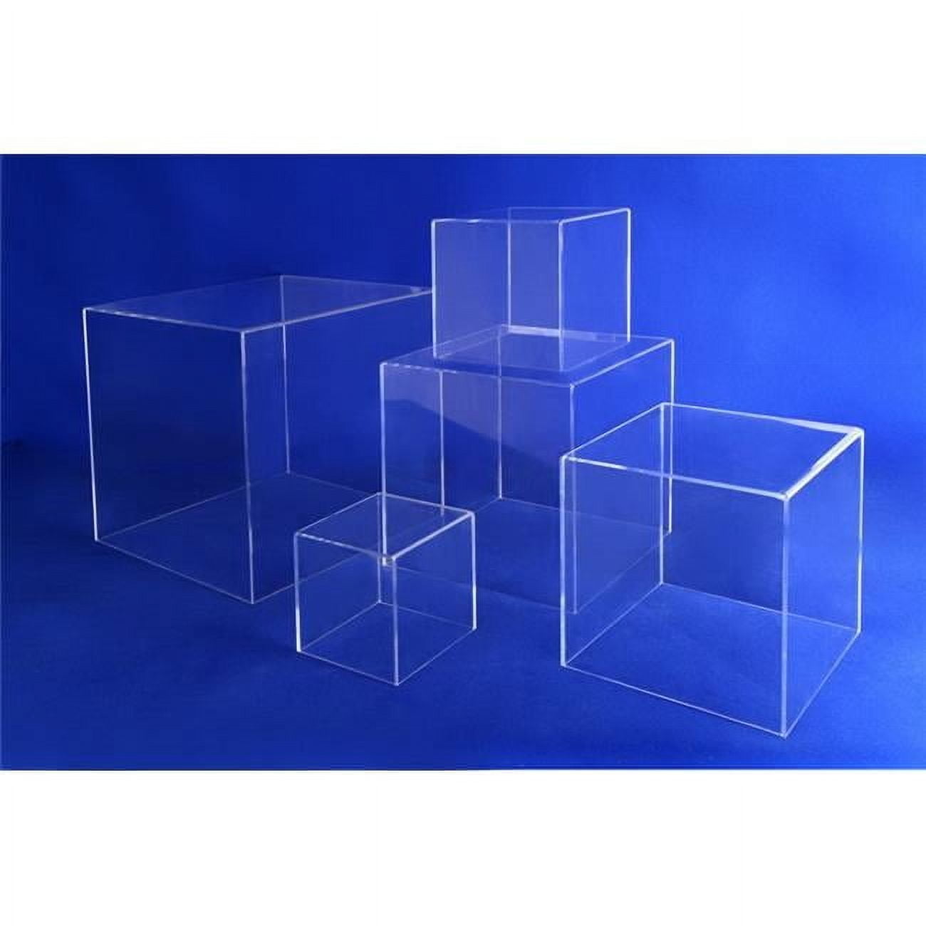 AMKO FSC10 10 x 10 x 10.16 in. 5 Sided Cube - Walmart.com