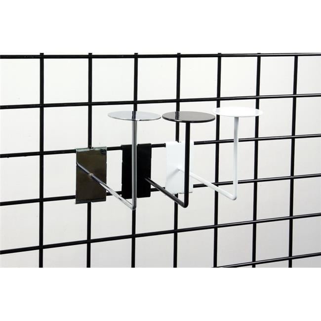 AMKO GP-ML Millinery Displayer for Gridwall - Chrome - Walmart.com