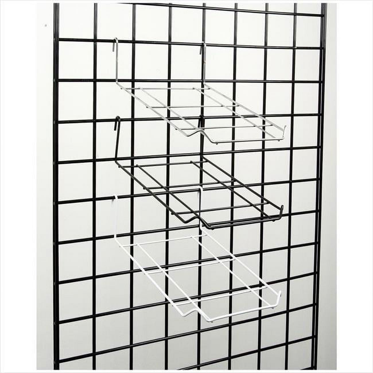 AMKO GPB-CAP-S 0.13 in. Wire Cap Display for Gridwall, Black - Walmart.com