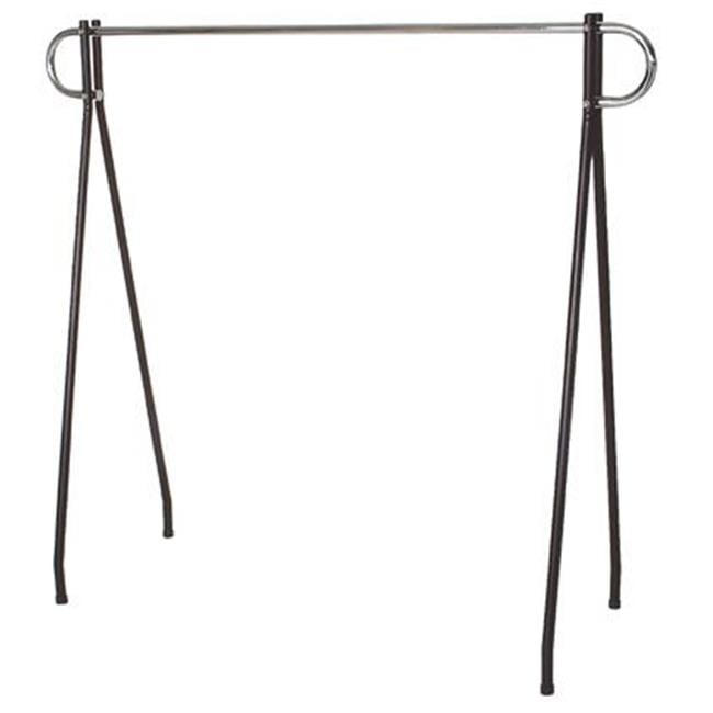 AMKO RSB54-CH 60 x 54 in. Hangrail Displayer Beauty Rack, Black ...