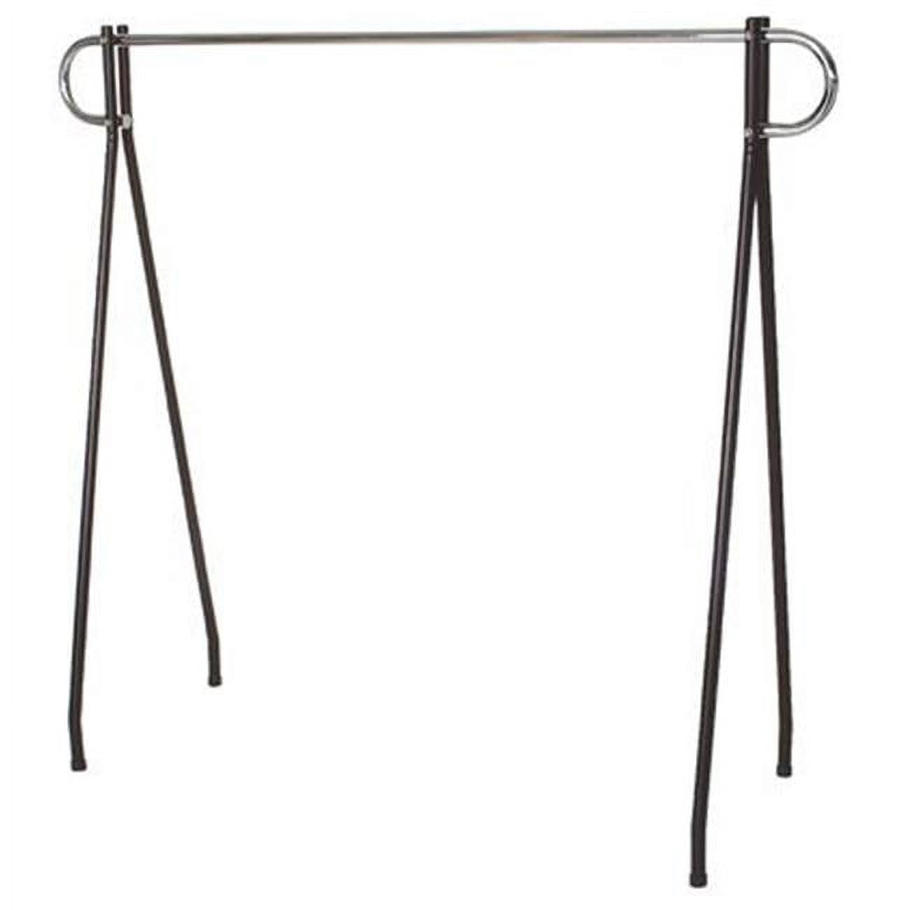 AMKO RSB54-CH 60 x 54 in. Hangrail Displayer Beauty Rack, Black ...