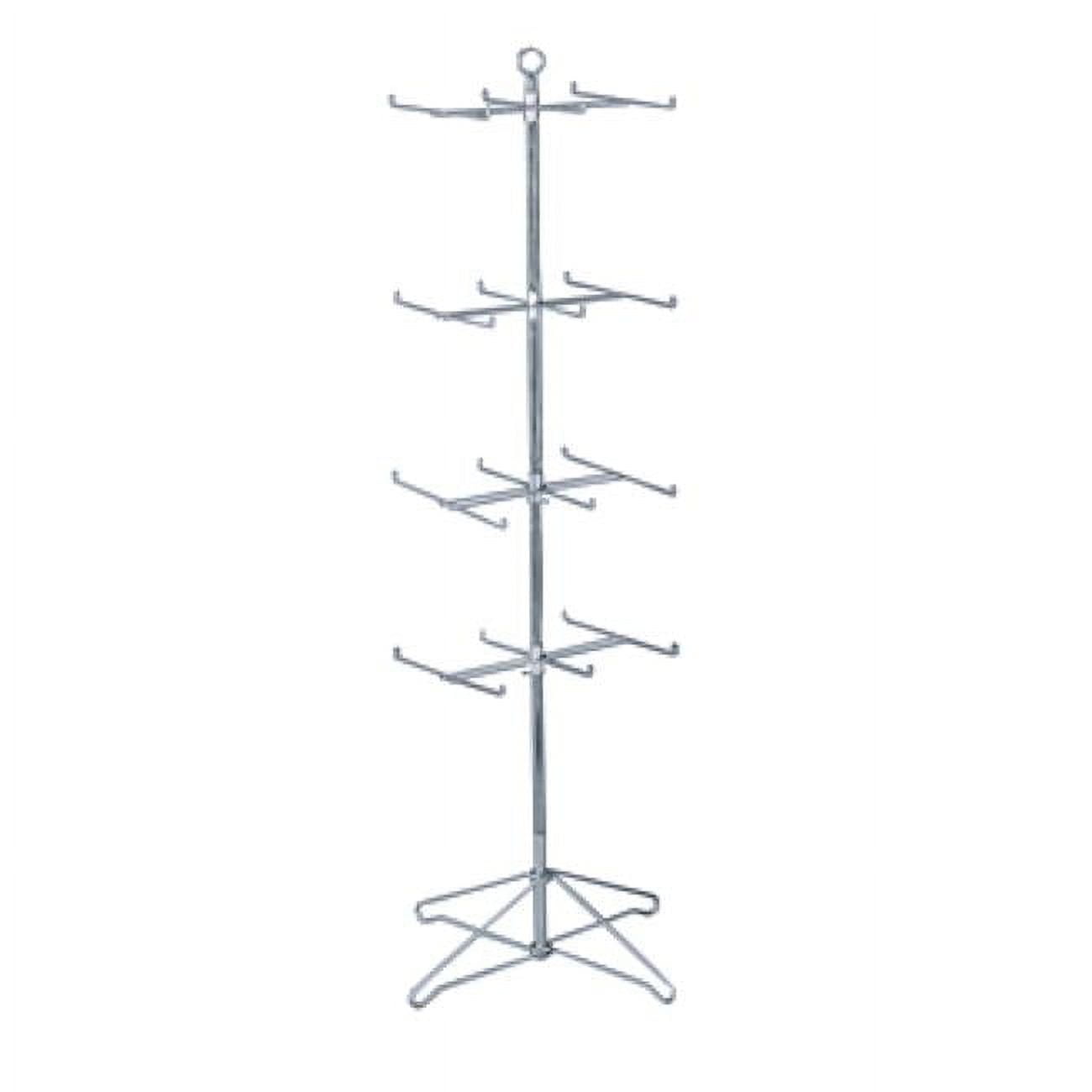 AMKO SPR4 64 x 24 in. 4 Tier Spinner, Zinc - Walmart.com