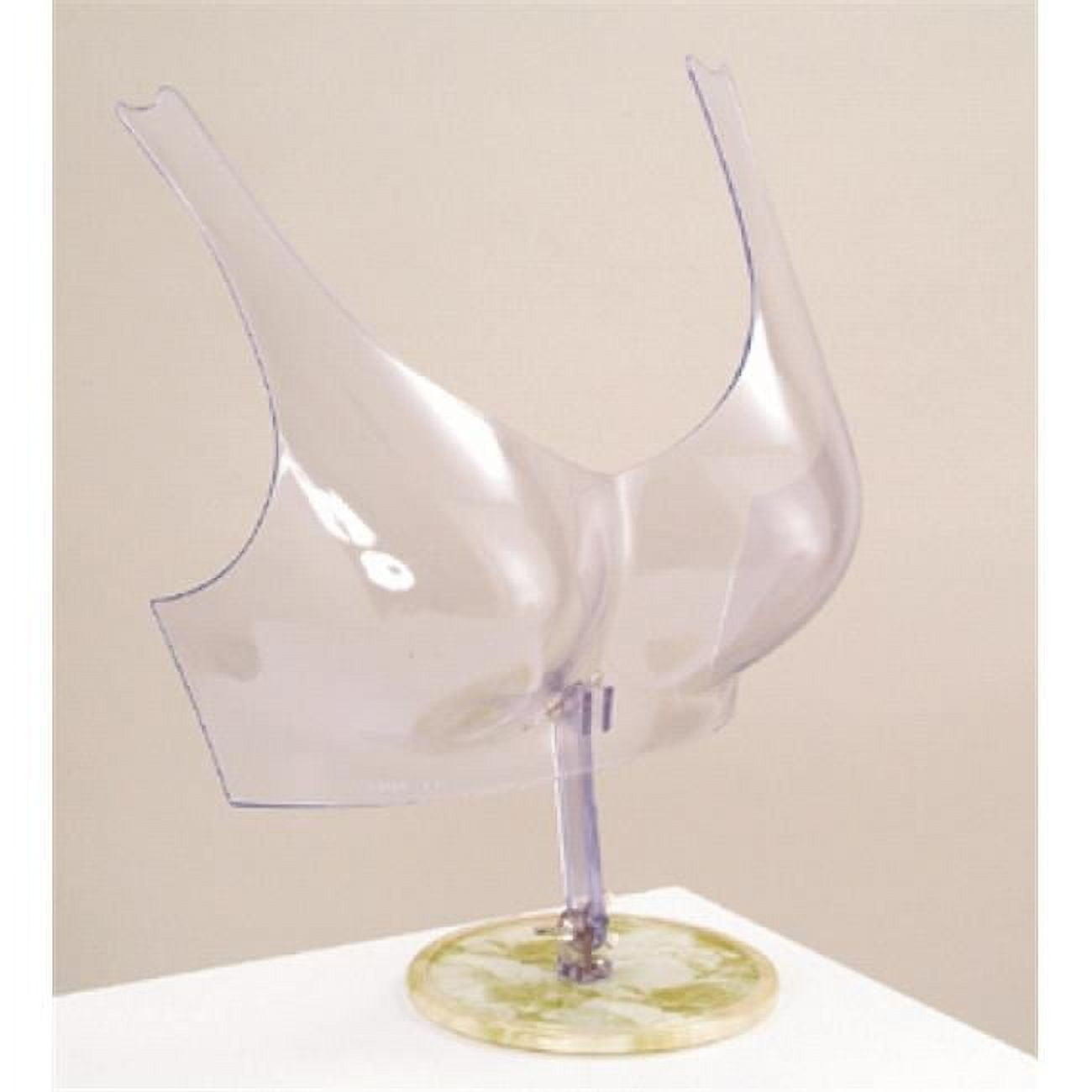 AMKO XS417 Free Standing Bra Form, Clear - Pack of 25 - Walmart.com