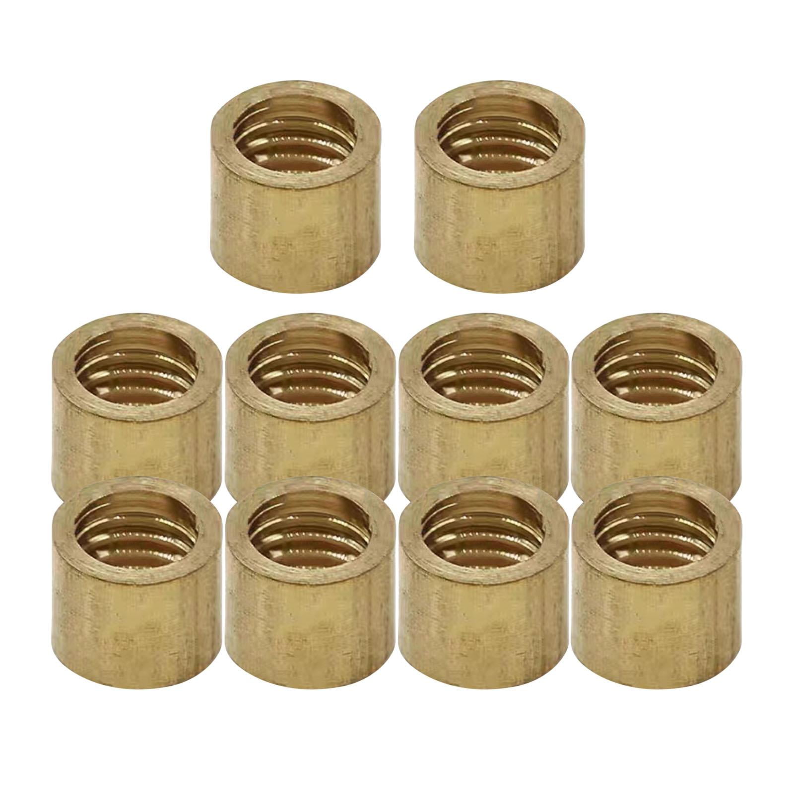 AMLESO 10 Pieces Billiard Cue Ferrules Pool Cue Stick Ferrules ...