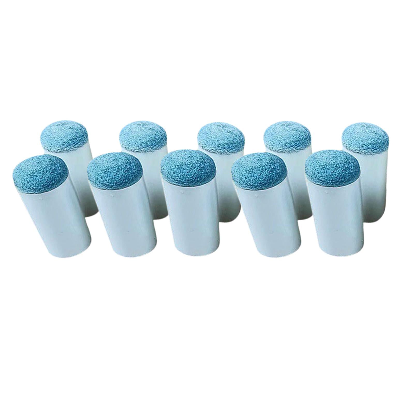 AMLESO 10 Pieces Billiard Pool Cue Tips Easy to Install Detach for ...