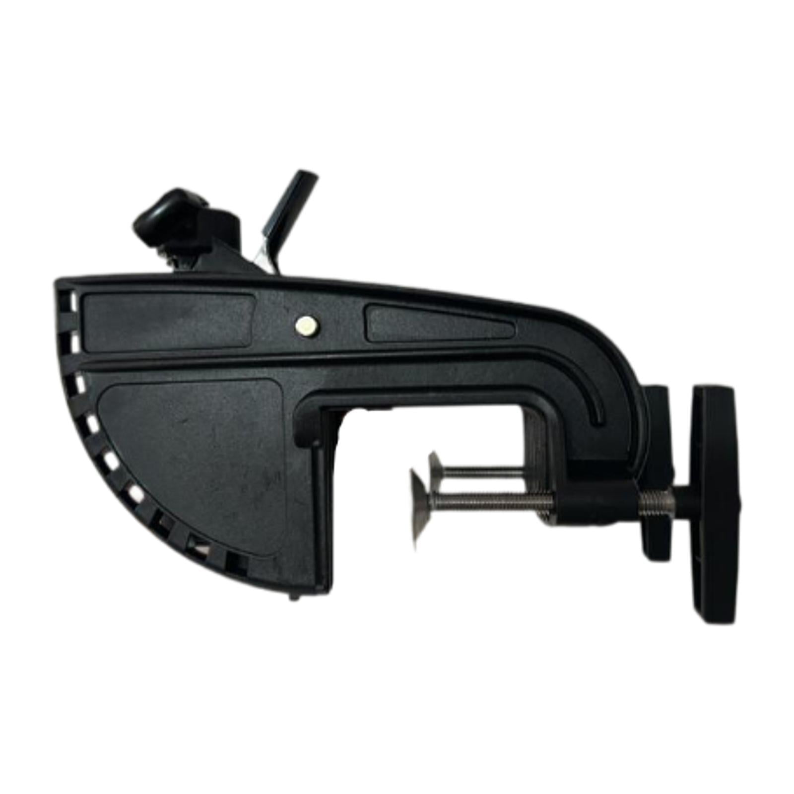 AMLESO 12V Boat Electric Motor Thruster Bracket Assembly Black ...