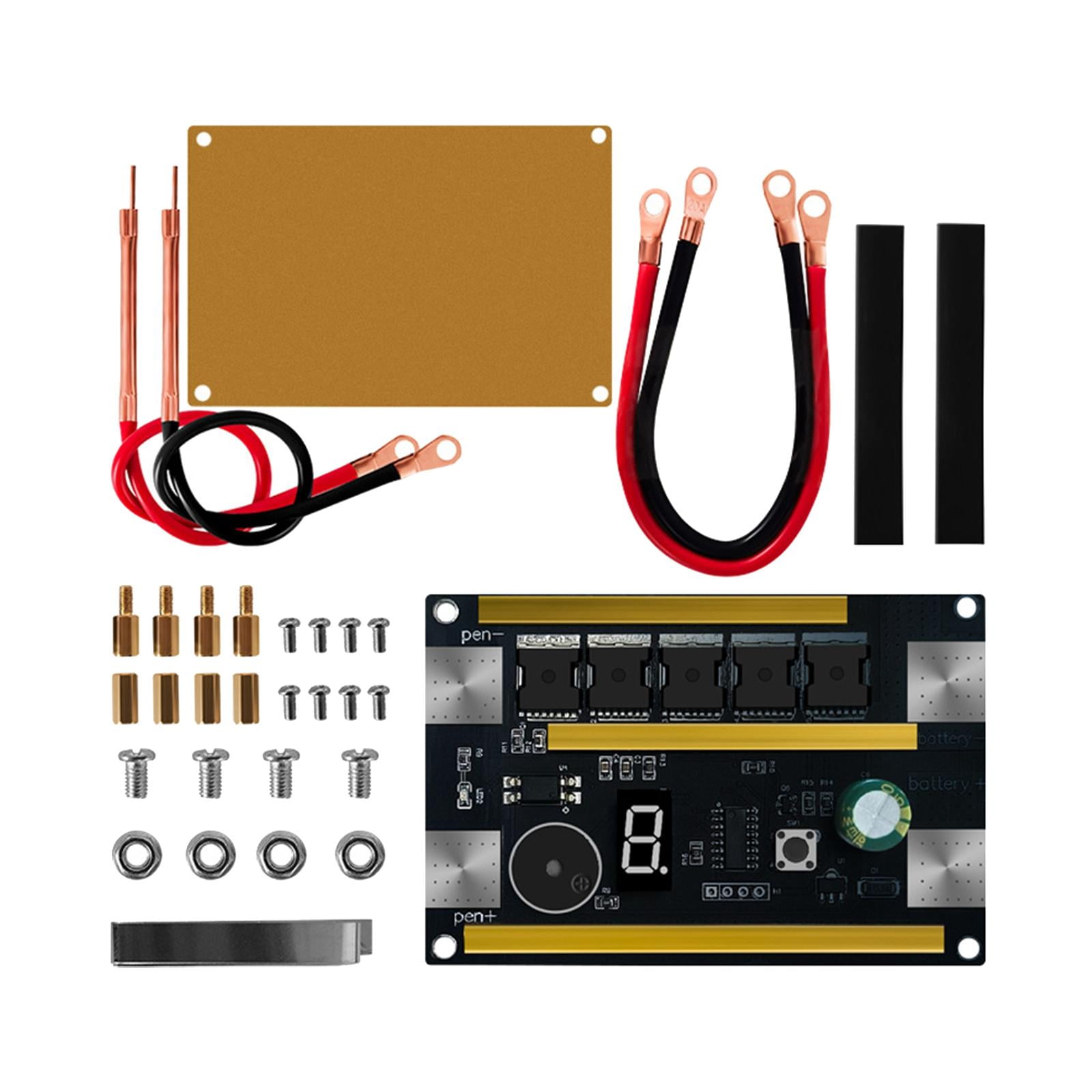 AMLESO 12V Small Automatic Spot Welding Machine, Spot Welder PCB ...