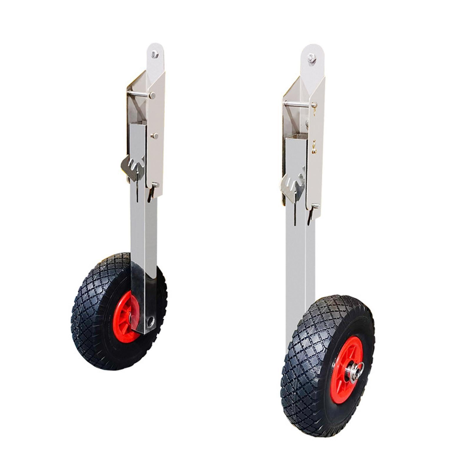 AMLESO 2 Pieces Boat Launching Wheel Marine Hardware with Stainless ...