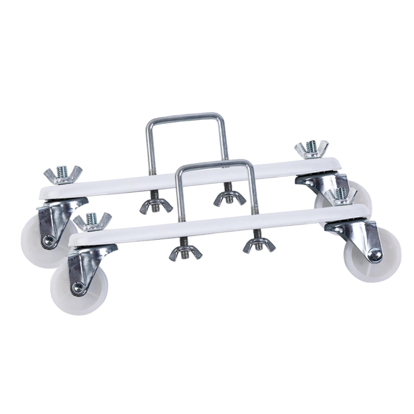 AMLESO 2 Pieces Brackets Mobile Pulley Bracket Nylon Heavy Duty ...