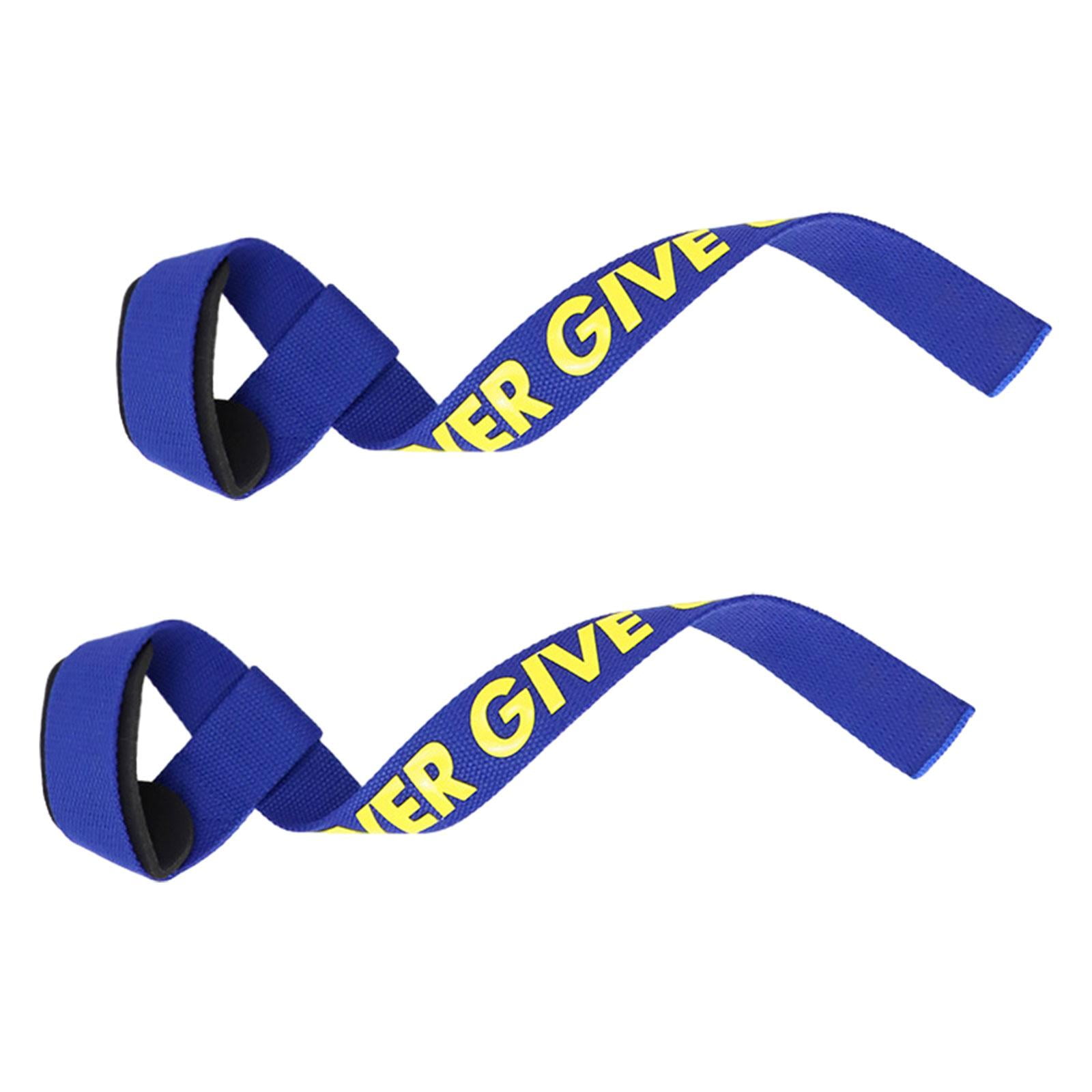 AMLESO 2 Pieces Weight Lifting Straps, Wrist Wraps Padded Weightlifting ...