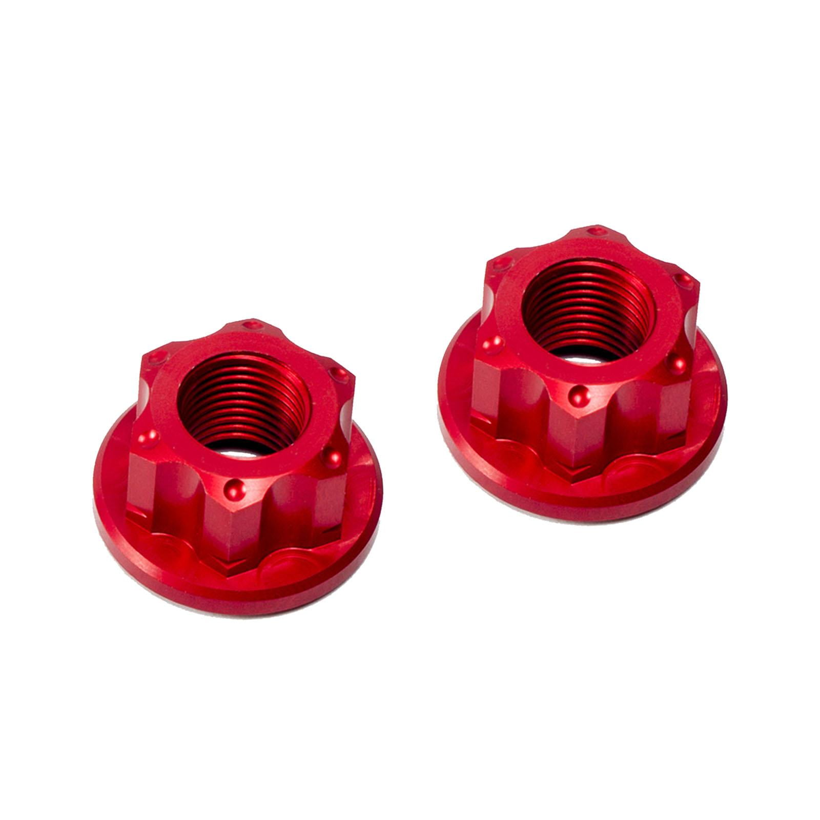 AMLESO 2Pcs Bike Wheel Hub Axle Nuts, Bike Rope, M10 Nut, Hardware, Hub ...
