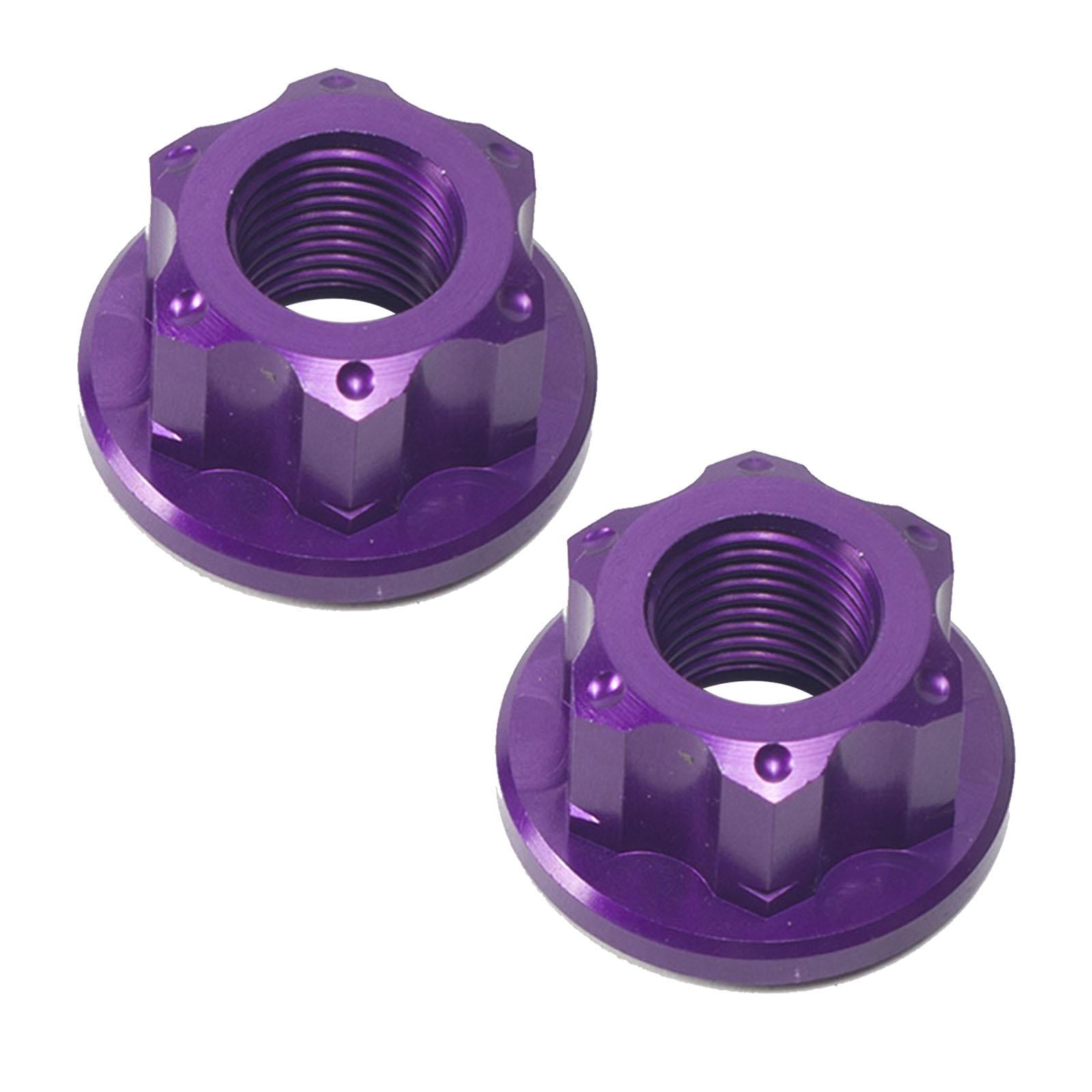 AMLESO 2Pcs Bike Wheel Hub Axle Nuts, Bike Rope, M10 Nut, Hardware, Hub ...