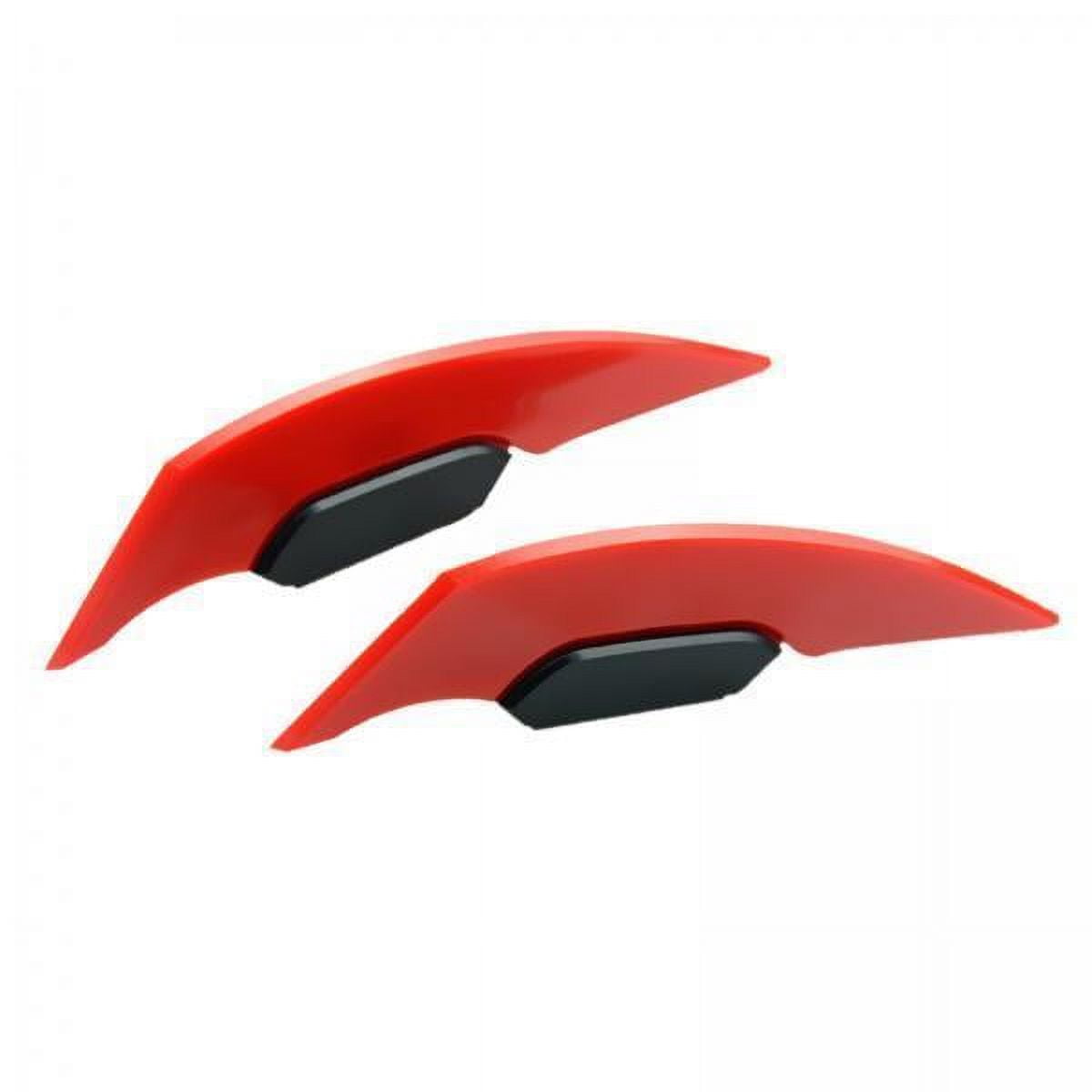 AMLESO 2xMotorcycle Winglet Aerodynamic Spoiler Wing Fit for Electric ...